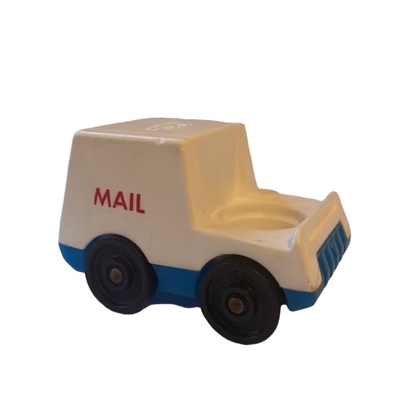 Fisher-Price | Toys | Vintage 97s Fisherprice Little People Mail Truck ...